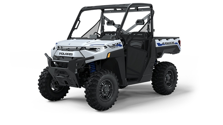 2024 Polaris Ranger XP Kinetic Ultimate Icy White Pearl - Moto Gatineau