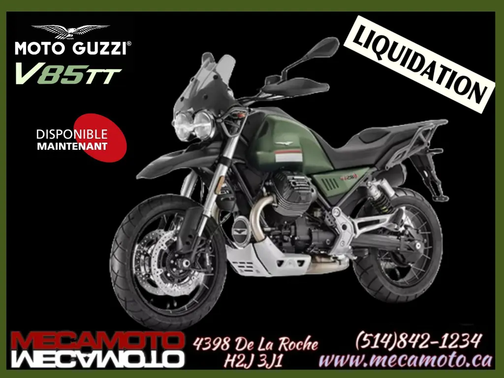 Moto Guzzi V85TT 2023 neuf à Montréal - Mecamoto